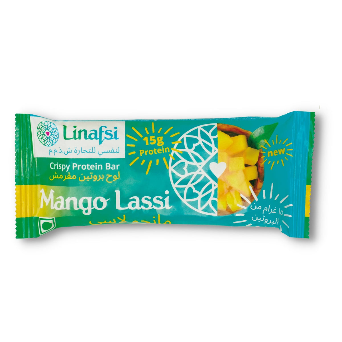 Buy Linafsi Mango Lassi Protein Bar 50g Online Qualit
