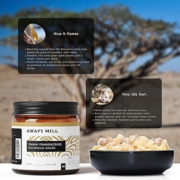Buy AWAFI MILL Sweet Luban – Edible Frankincense Resin
