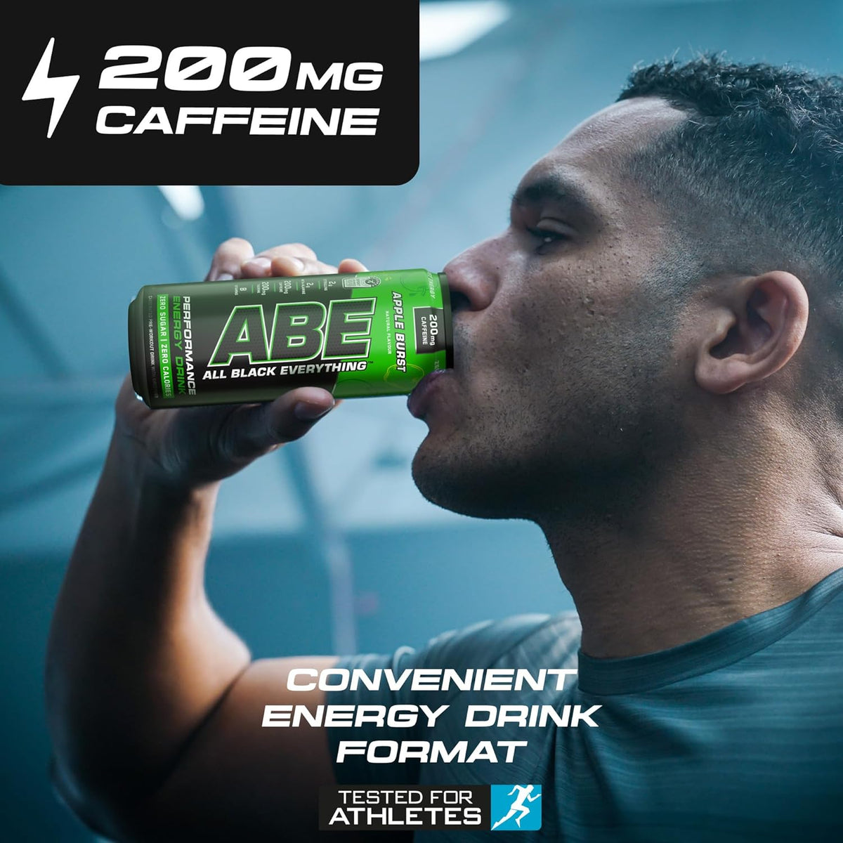 ABE Apple Brust Zero Sugar, Zero Calories Performance Energy Drink ...
