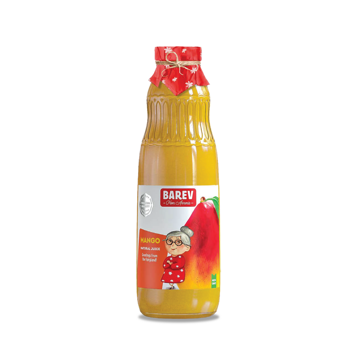 Buy Barev Sweet & Smooth 100% Natural Mango Nectar 1L i