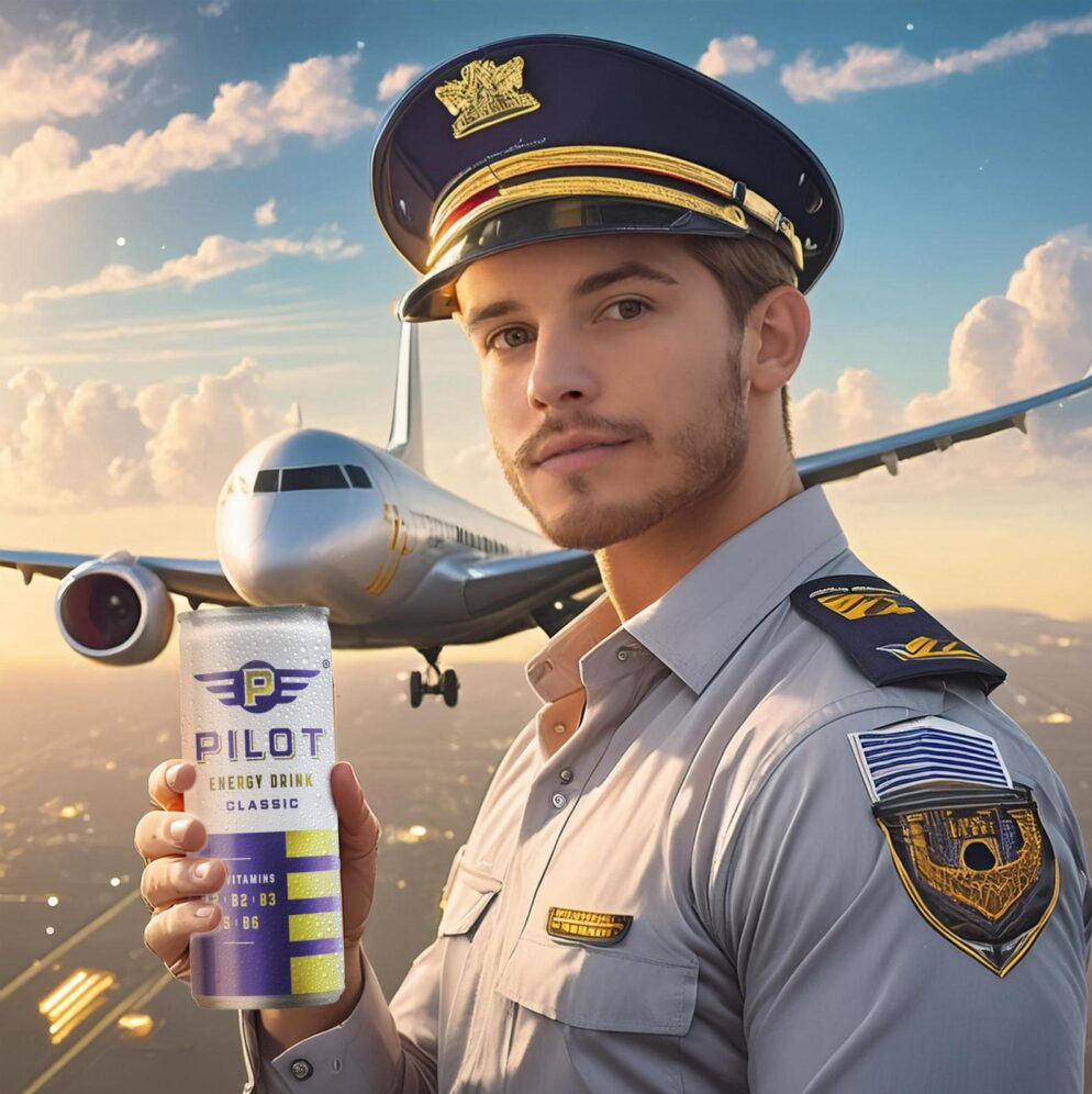 Pilot Classic Energy Drink with Vitamin B12,B2,B3,B5, B6 - (250ml) Pack ...