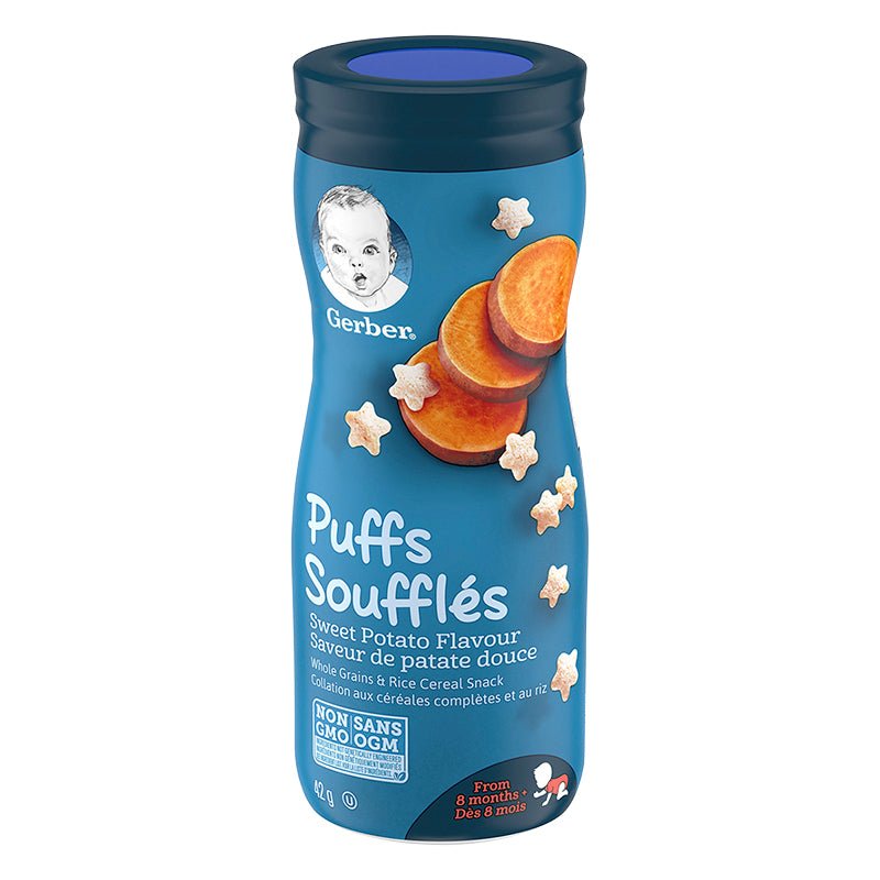 Buy Gerber PUFFS Sweet Potato 42g Online | QualityFood