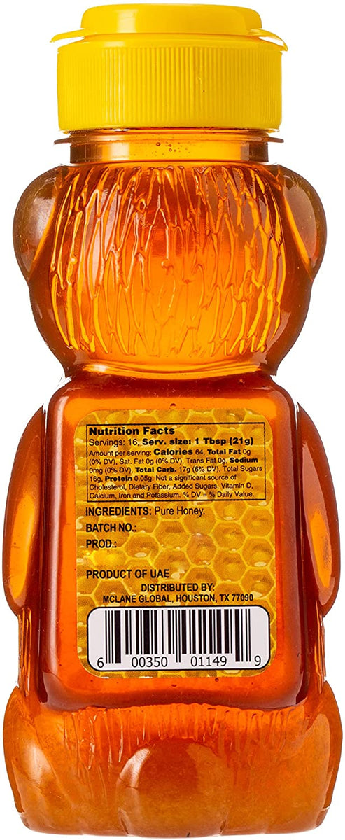 Buy MC Trader 100% Honey Bear, PET bottle 340g in Dubai