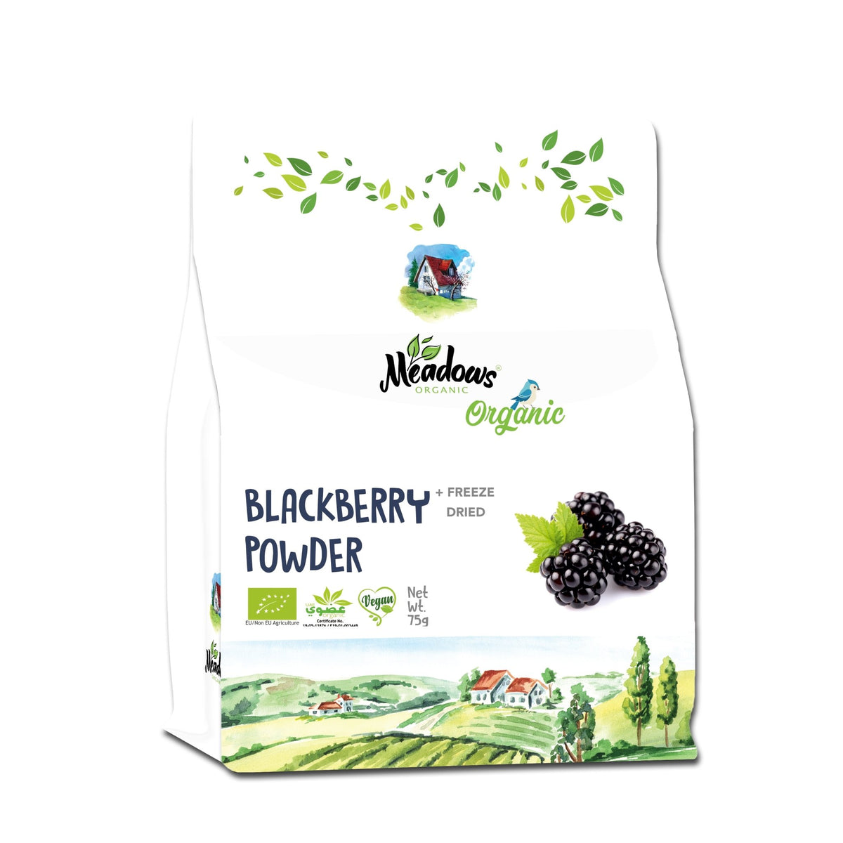 Buy Meadows Freeze Dried Blackberry Powder 75g Online