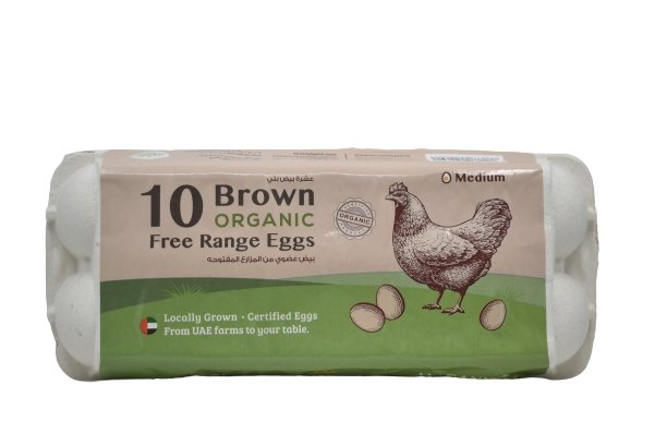 Buy Organic Free Range Eggs 10 Pcs in Dubai | QualityFo